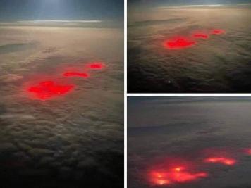 A Sign of the End Times? Mysterious Red Lights Over Atlantic Spark ...