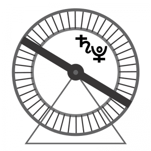 Saturn Conjunct Pluto, And Your Hamster Wheel - Oh My Stars